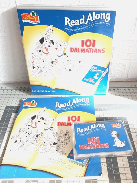 DISNEY VINTAGE READ along book and audio tape - 101 Dalmatians £4.15 ...