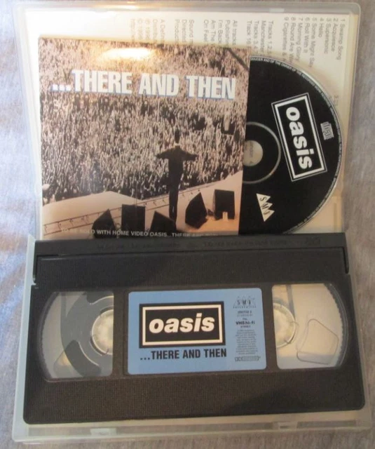 OASIS THERE AND Then VHS Video with Live CD EP. EUR 10,64 - PicClick IT