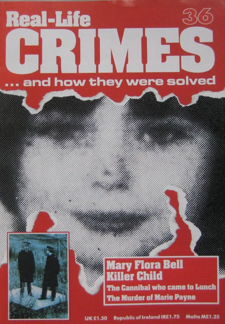 REAL-LIFE CRIMES EAGLEMOSS magazine Issue 36 - Mary Flora Bell Killer ...