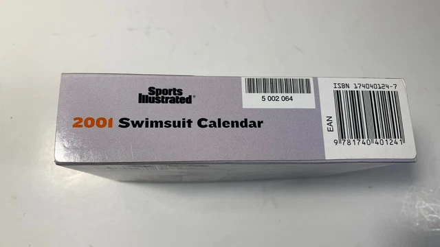 RARE SPORTS ILLUSTRATED 2001 Swimsuit Desktop Calendar NEVER USED MINT ...