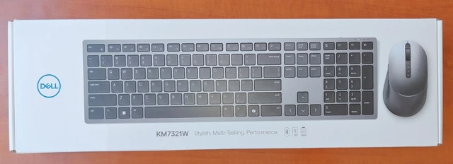DELL PRO PLUS Tastatur und Maus (Rad Defekt) - KM7321W - deutsch EUR 15 ...