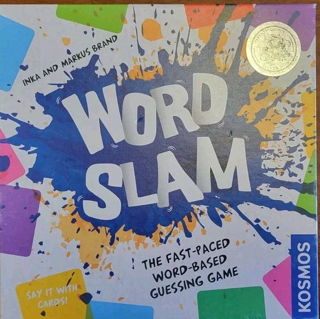 NEW WORD SLAM Fast-Paced Word-Based Guessing Game Kosmos 692674 ...