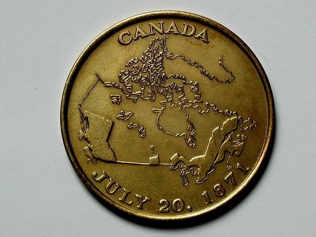 BRITISH COLUMBIA CANADA 1971 BC Centennial Commemorative Medal with ...