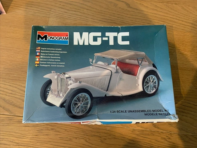 MONOGRAM 1/24 MG TC model kit, New Kit Original Box Vintage Mg EUR 28 ...