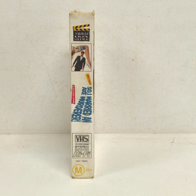 SO I MARRIED an Axe Murderer - Big Box Ex Rental VHS Tape £14.81 ...
