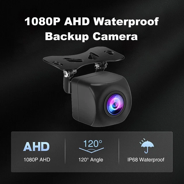 CAR BACKUP REAR View Reversing Camera Kit Parking Night Vision Van Bus ...