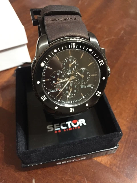 OROLOGIO CRONOGRAFO SECTOR 350 NUOVO originale con scatola EUR 280,00 ...