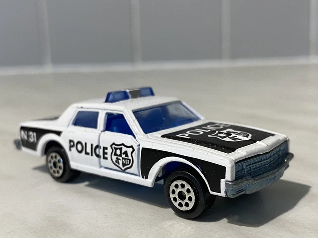 VINTAGE MAJORETTE CHEVROLET Impala Police Car No.240 1/69 1980s Loose ...