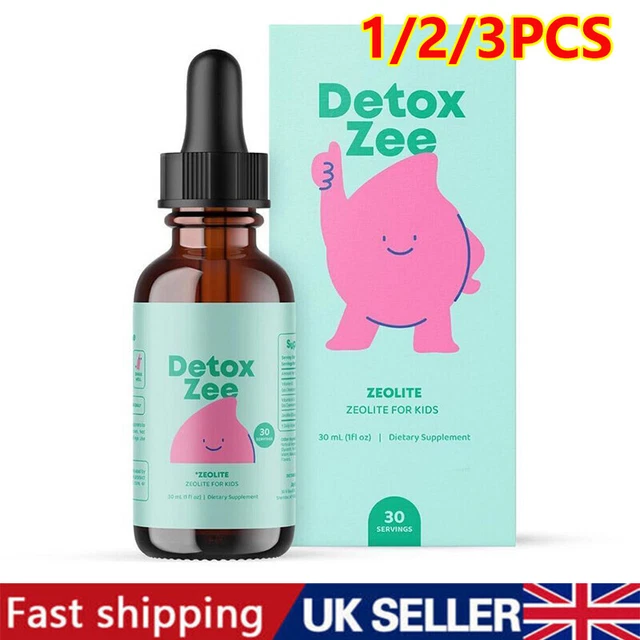 DETOX ZEE CHILDREN'S Drops-Fruity Zeolite Detox for Speech Delays ...