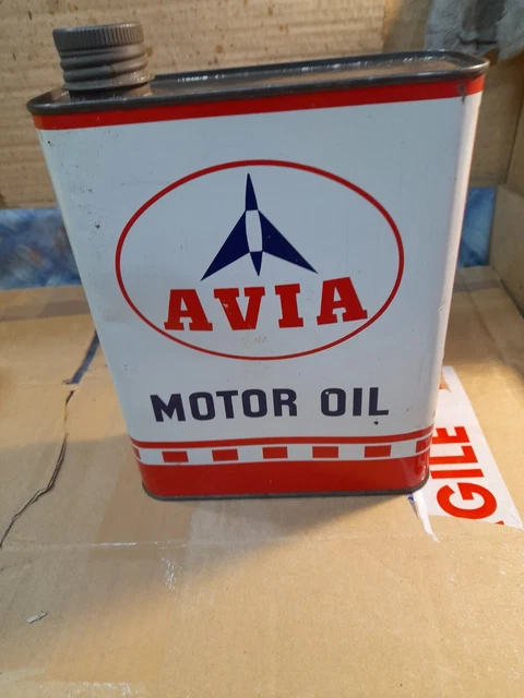 ANCIEN BIDON HUILE vide avia motor oil sae 40 auto EUR 24,90 - PicClick FR