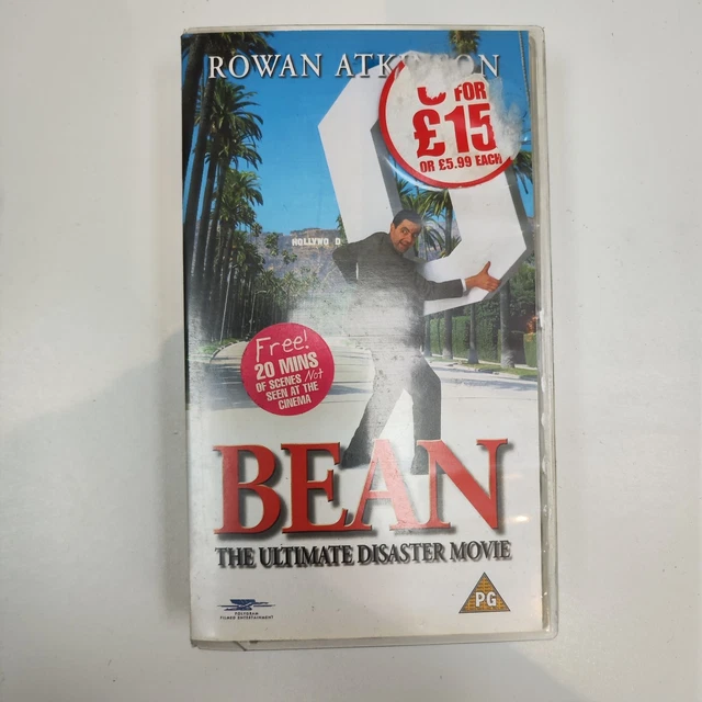 BEAN THE ULTIMATE Disaster Movie - Rowan Atkinson VHS video £6.99 ...