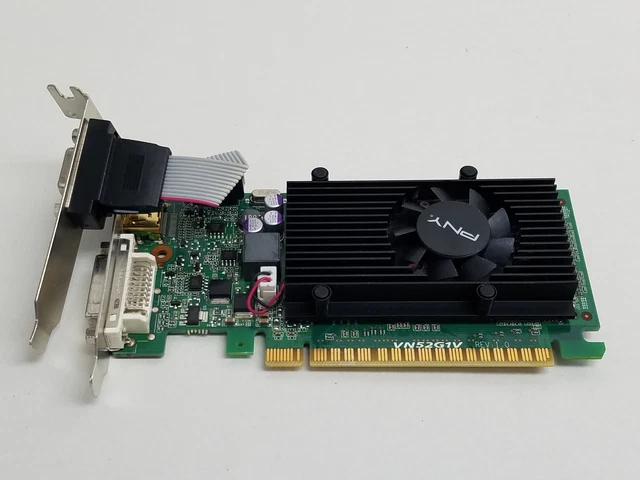 PNY GEFORCE GT 520 1GB DDR3 PCI Express 2.0 x16 Low Profile Video Card ...
