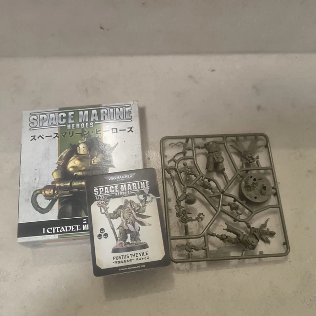 DEATH GUARD PUSTUS The Vile - Chaos Space Marine Heroes 3 Plaguecaster ...