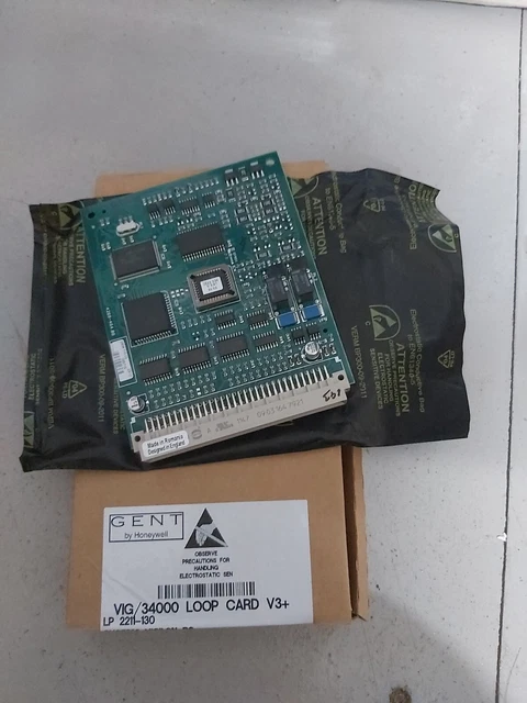 GENT (HONEYWELL) VIG-LPC-V3+ Vigilon Fire Alarm Panel Loop Card ...