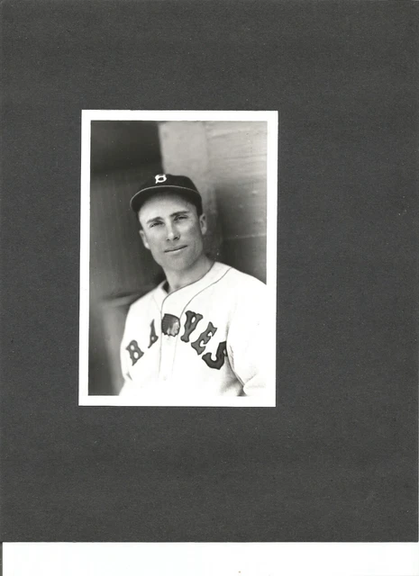 12 PHOTOS VINTAGE George Brace 4x6 1934 Boston Braves EUR 66,20 ...