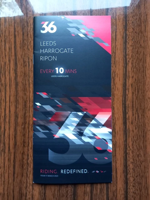 TRANSDEV, THE HARROGATE Bus Company timetable for route number 36, 17 ...