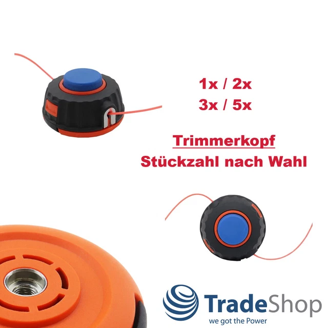1X-5X FADENKOPF TRIMMERKOPF M10x1,25mm links für Texas CG330 CG260 BC320 BC300 EUR 16,90 ...
