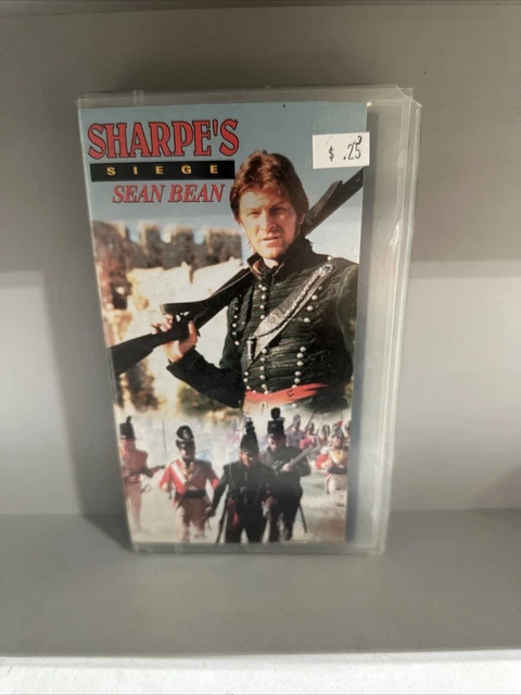 VHS SHARPES SIEGE (BFS Video, 1996) NTSC War Drama Sean Bean See My ...
