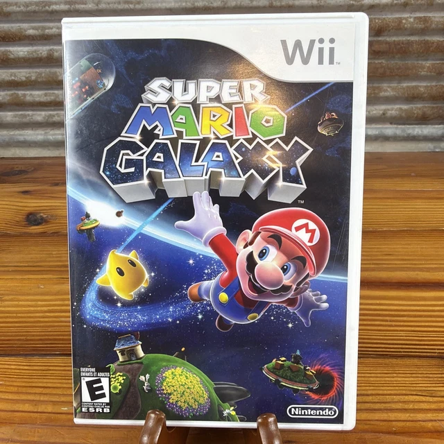 Super Mario Galaxy Nintendo Wii W Case Manualinserts Minty Great
