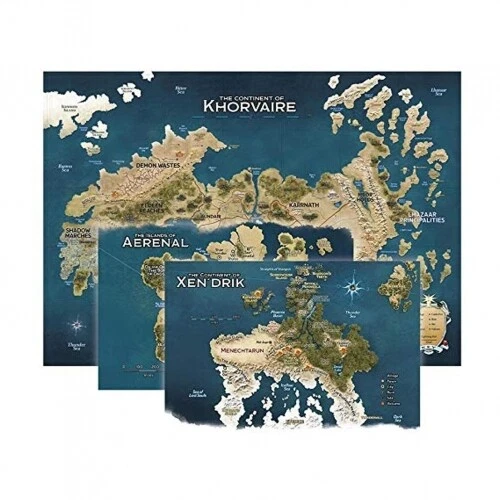 D&D - EBERRON - Map Set - English $170.32 - PicClick AU