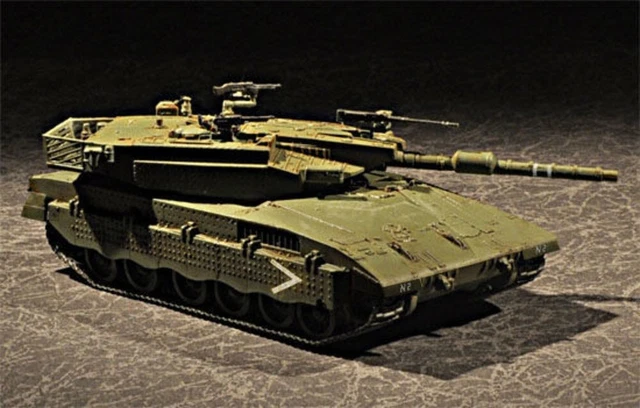 TRUMPETER 07104 ISRAEL Merkava Mk. III Baz MBT in 1:72 Bausatz EUR 13 ...