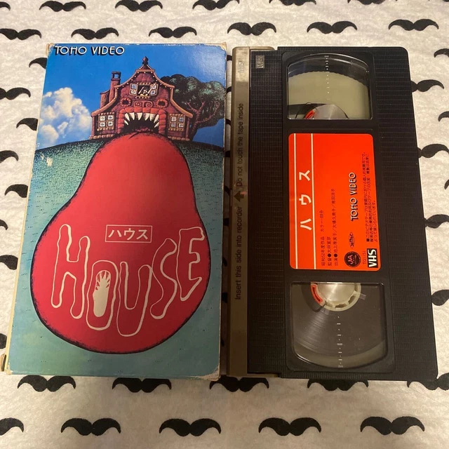HOUSE 1977 TOHO VHS Japanese Horror movie Nobuhiko Obayashi Japan Rare ...