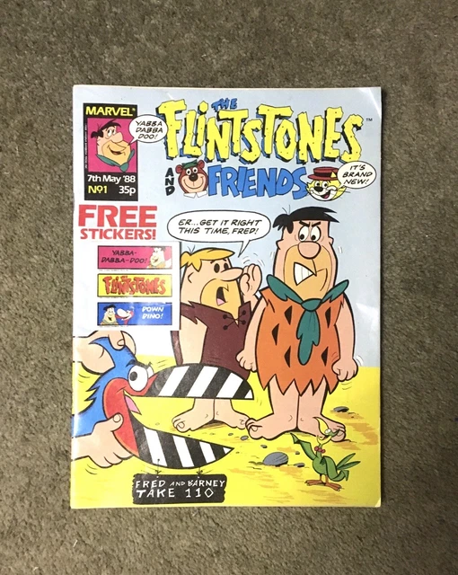THE FLINTSTONES AND Friends Comic Ist Edition 7/5/1988 V Good Condition ...