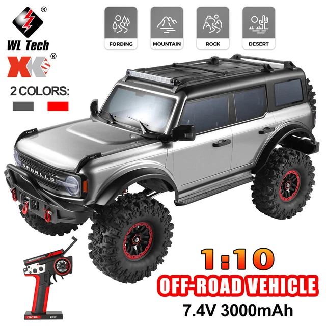 WLTOYS 104020 2.4G 4WD 1/10 Climbing Car Off-Road Remote Controller ...