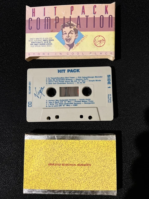 VIRGIN HIT PACK Compilation Mix Cassette extremely rare $50.00 ...