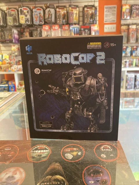 HIYA TOYS ROBOCOP 2 Battle Damaged Robocain 5" Action Figure New In Box ...