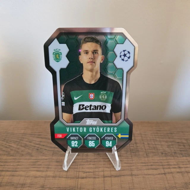 TOPPS MATCH ATTAX 2024/25 - Viktor Gyokeres Shield SH 8 £4.00 - PicClick UK