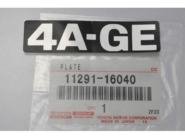 TOYOTA JDM COROLLA Levin Sprinter Trueno AE86 MR2 AW11 4A-GE Decal ...