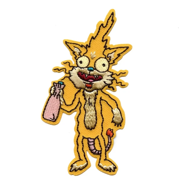 RICK AND MORTY Squanchy Patch Cartoon Network Animation Embroidered ...