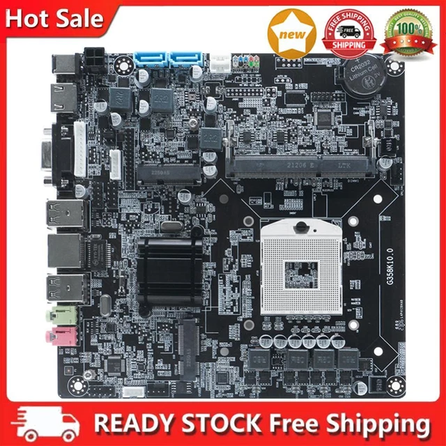 HM65 MICRO-ITX MOTHERBOARD All-in-1 LGA988 Desktop Motherboard PC ...