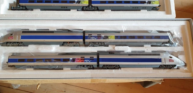 TRIX H0 22364 TGV POS 10 teiligiges triebzug set brandneu ovp EUR 979 ...