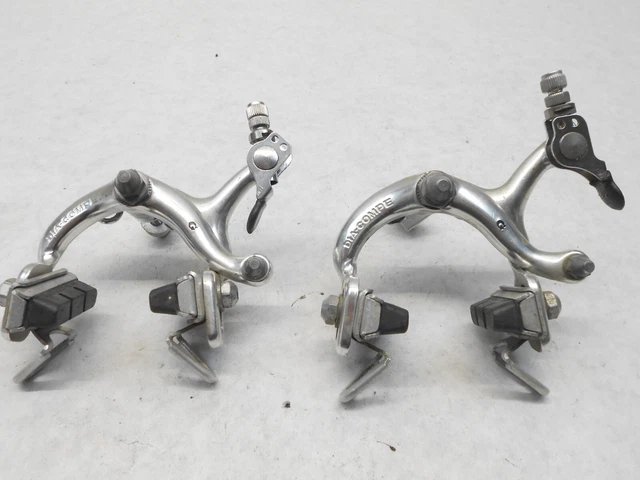 DIA COMPE BRAKE Set G N500 45-55 Reach Road Bike Calipers 1985 Vintage ...