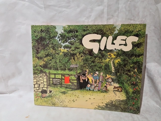 COMIC BOOK - Vintage Giles Cartoons Book Daily Express PB 33rd Series ...