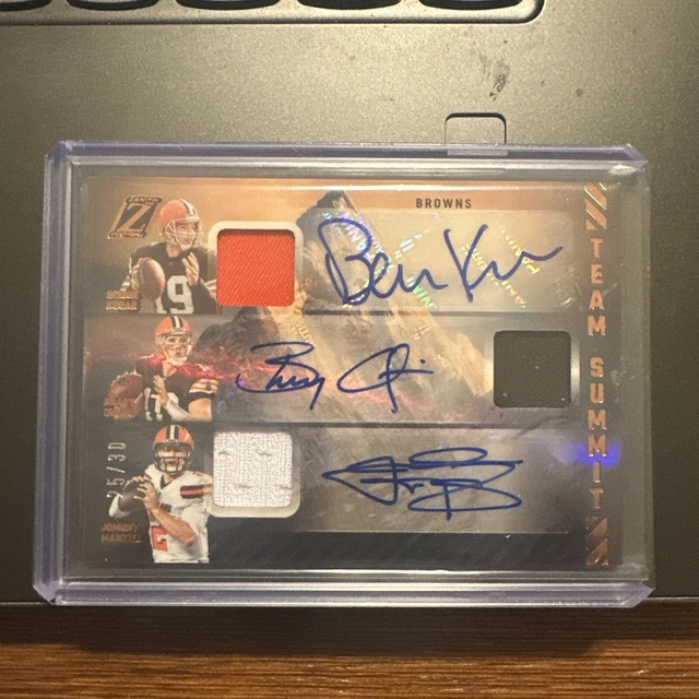ZENITH TEAM SUMMIT RPA Bernie Kosar Brady Quinn Johnny Manziel EUR 111 ...