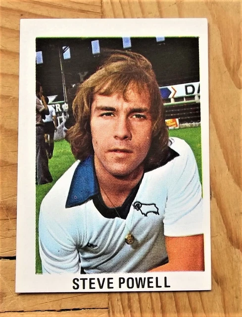 FKS SOCCER STARS 80 No 102 Steve Powell Derby County Very Good Football ...