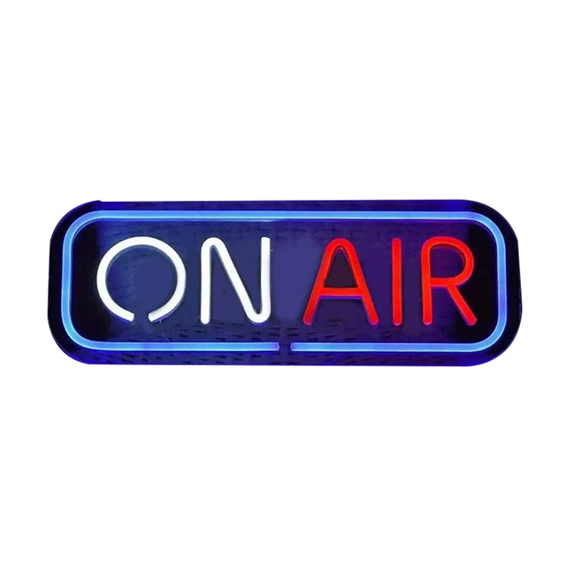 1X(ON AIR NEON Sign LED Neon Light Sign Suitable for Wall Decoration ...