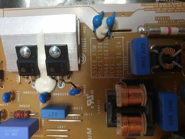 POWER SUPPLY BN44-00876A / L55E6_KHS for Samsung UE55KU6459U UE55MU6449U $56.23 - PicClick CA