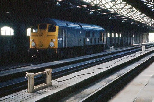 ORIGINAL COLOUR SLIDE of 24035 BR class 24 diesel loco £3.99 - PicClick UK