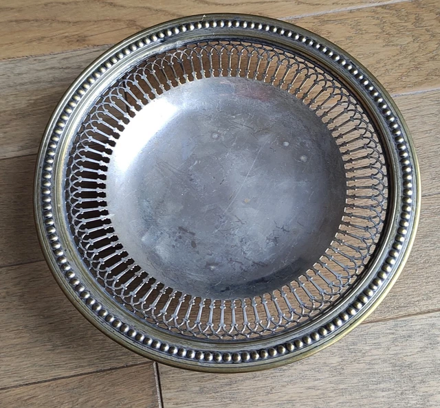 ANCIENNE COUPELLE EN métal argenté EUR 1,00 - PicClick FR