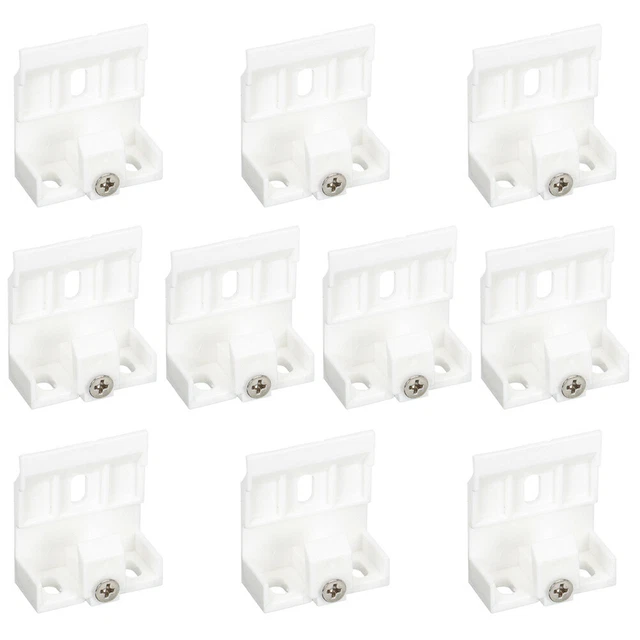 10PCS WINDOW BLIND Clips Window Curtain Holders Plastic Shades Curtain ...