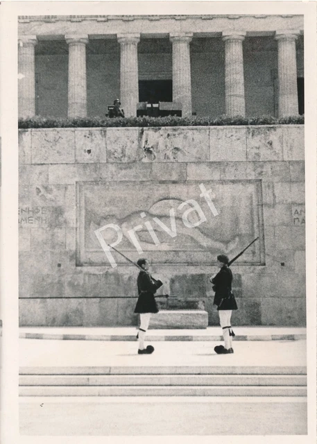 FOTO WK II Wehrmacht Syntagma Platz Athen Griechenland Αθηνα Ελλάδα K1 ...