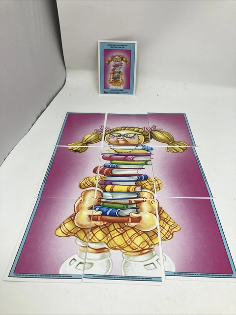 GARBAGE PAIL KIDS 2022 Book Worms Complete 9-piece Base Card Puzzle $18 ...
