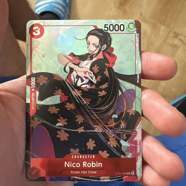 ONE PIECE CARD Game TCG - Nico Robin (ST01-008) Gift Collection Alt Art Promo £6.25 - PicClick UK
