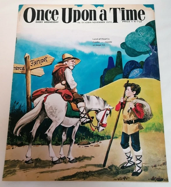 MAGAZINE - VINTAGE Once Upon A Time Fairy Tales Magazine Issue 95 28th ...