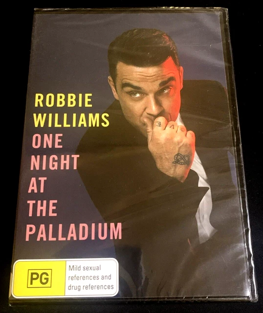 ROBBIE WILLIAMS - At The London Palladium DVD (2013) Region 4 Brand New ...