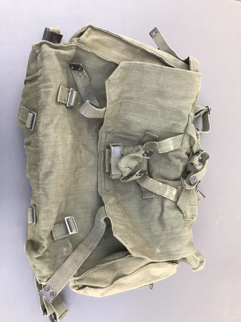 BRITISH ARMY 1958 Pattern Webbing Large Pack 1976, Vgc £14.00 - PicClick UK